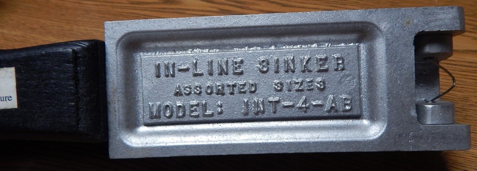 DO-IT INT-4-AB IN LINE SINKER MOLD FISHING MAKES 1/2,3/4,1 & 1 1/2 OZ ...