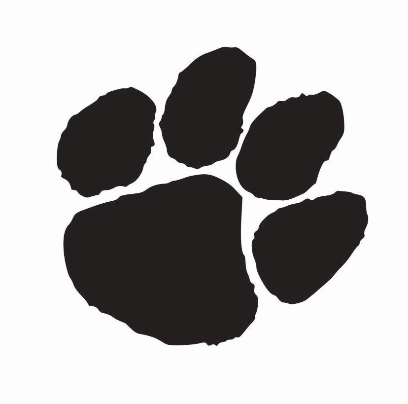 White Tiger Paw Logo