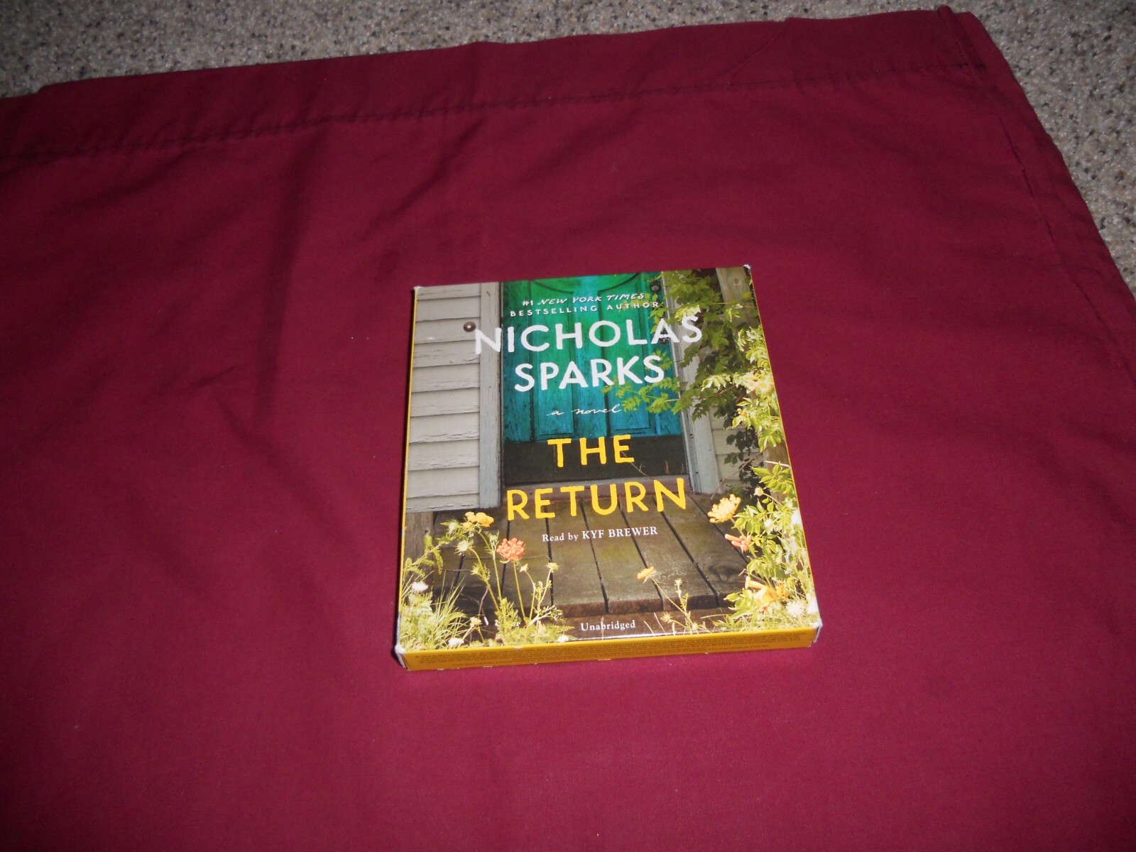 THE RETURN Audiobook CD Nicholas Sparks, Unabridged, 8 CD's, Preowned ...