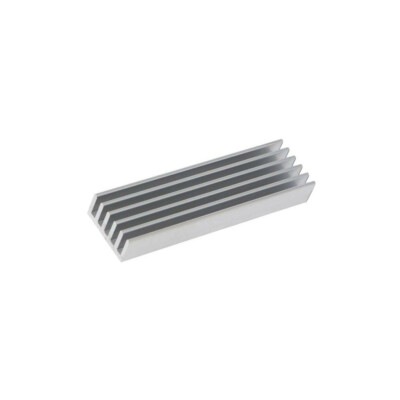 SK 652 75 AL Radiator: Embossed Ribbed Natural L: 75mm W: 21mm H: 10mm ...