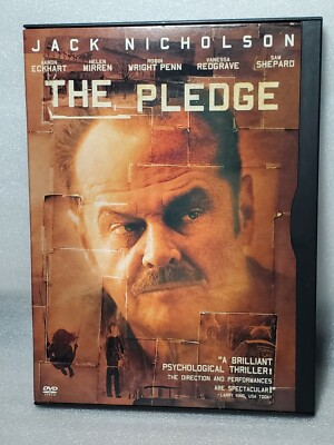 The Pledge (DVD, 2001) Jack Nicholson Benicio Del Toro 85391905325| eBay