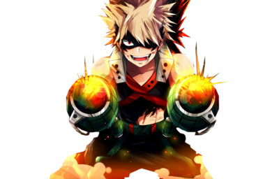Bakugo My Hero Academia Weatherproof Anime Sticker 6" Car Decal V2 | eBay