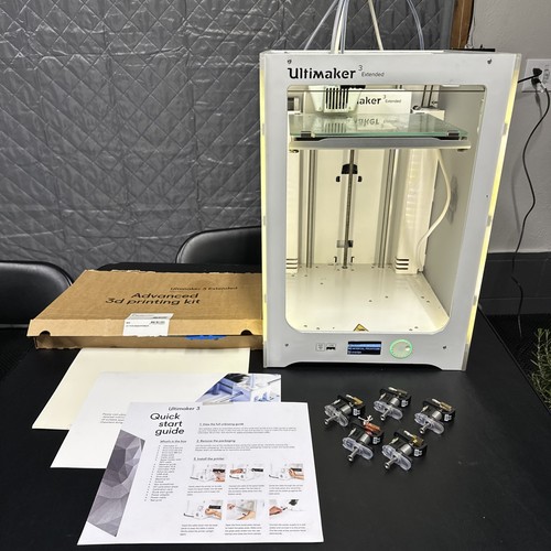 Ultimaker 3 Extended 3D Printer With 4 Xtra Print Cores, New Build ...