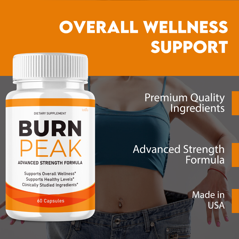 Burn Peak Capsules Weight Loss Pills Supplement Fat Burner Sexy Slim ...