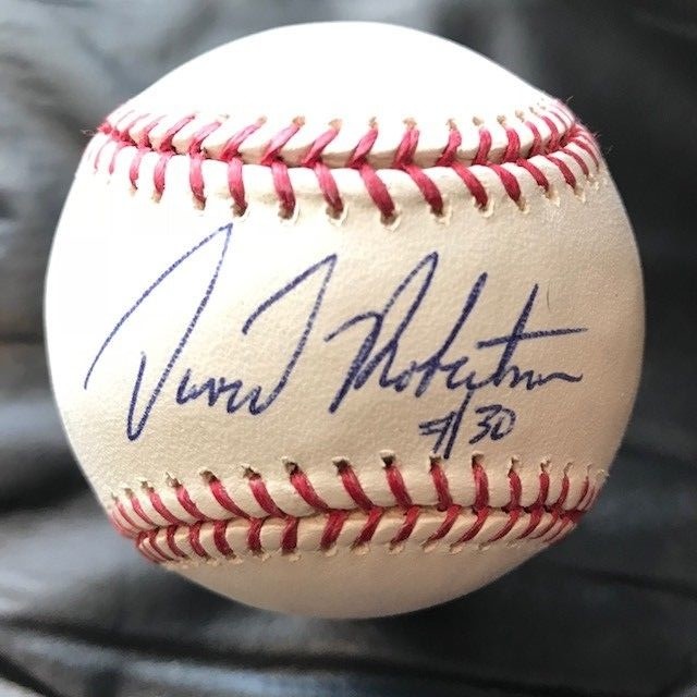 David Robertson Autographed/Signed Official Major League baseball JSA ...