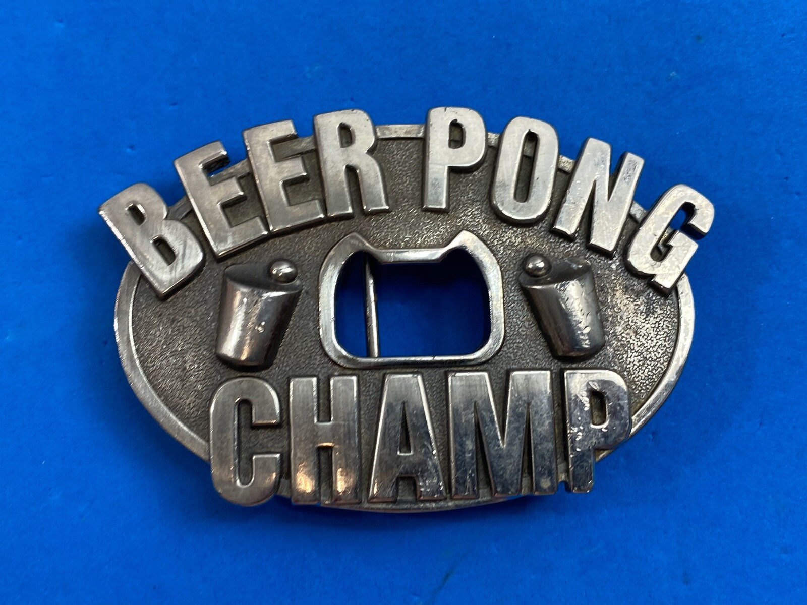 NICE Solid Heavy Beer Pong Champion Champ & Integrate… - Gem