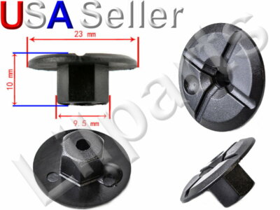 Plastic Nut Self Threading 4.2 mm 2019900050 Replaces Mercedes & BMW ...