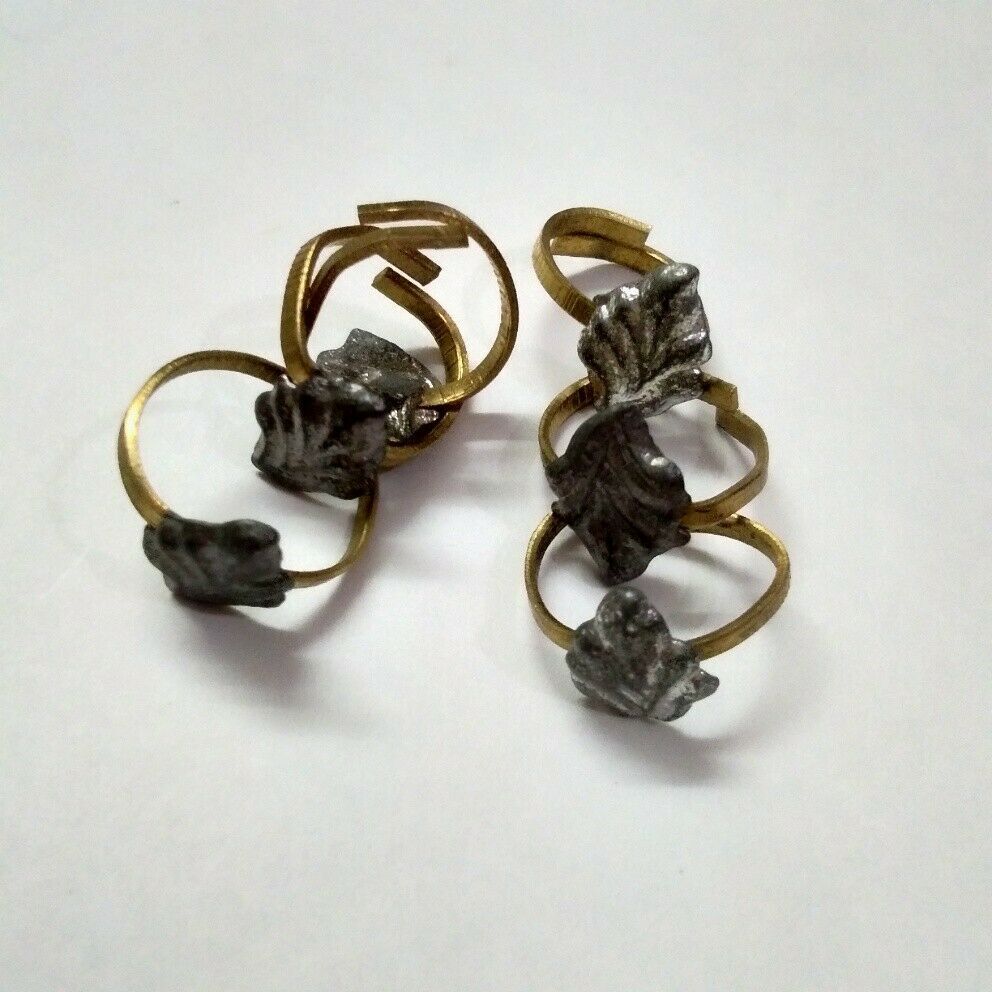 Indian Traditional Wedding Toe Ring Ethnic For Women Set Of 6 Bridal ...