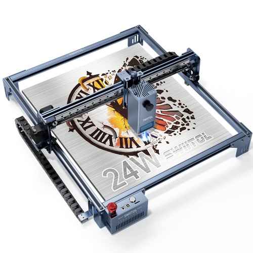 Swiitol C24 Pro 24W Laser Engraving Cutting Machine 24000mm/min APP ...
