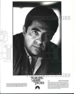 1993 Press Photo Actor Joe Mantegna in "Searching for Bobby Fischer ...