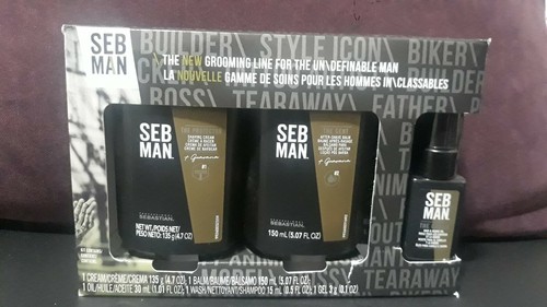 Seb Man The Protector Shaving Cream, After Shave Bolm, Hair and Beard ...