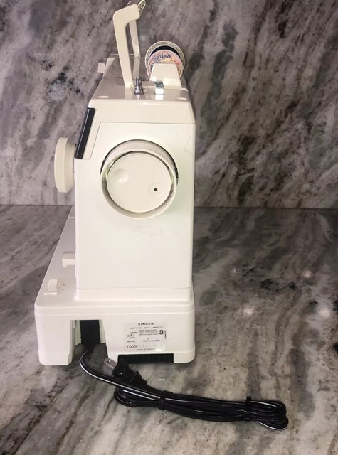 Vintage SINGER Arm Sewing Machine 7033 With Foot Pedal for sale online ...