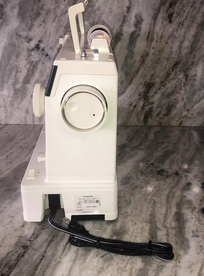 Singer Limited Edition 7033 Sewing Machine W Foot Pedal & Extras-Mint ...