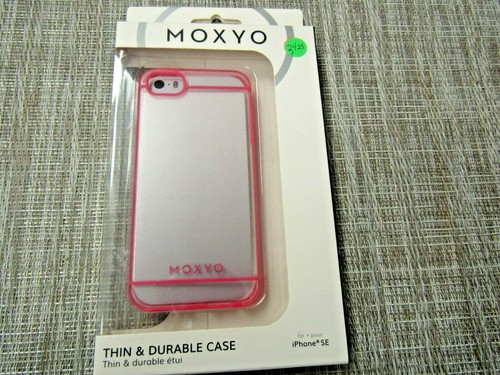 MOXYO THIN AND DURABLE CASE FOR APPLE IPHONE SE, PLEASE READ! 3425 | eBay