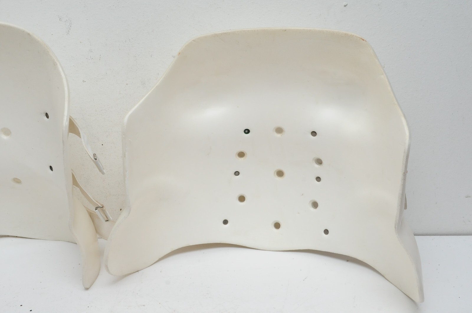 Clamshell Back Brace Orthosis Scoliosis Kyphosis Overlap White | eBay