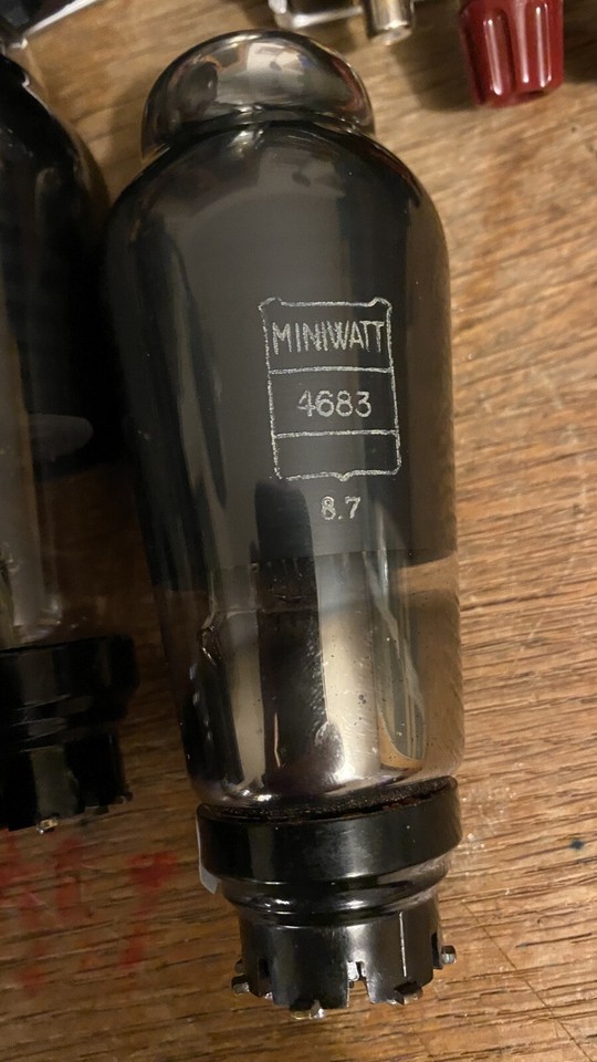 Philips 4683, ad1/350 röhre, DHT Tube, AD1 , EBII, ED, Triode, getestet ...