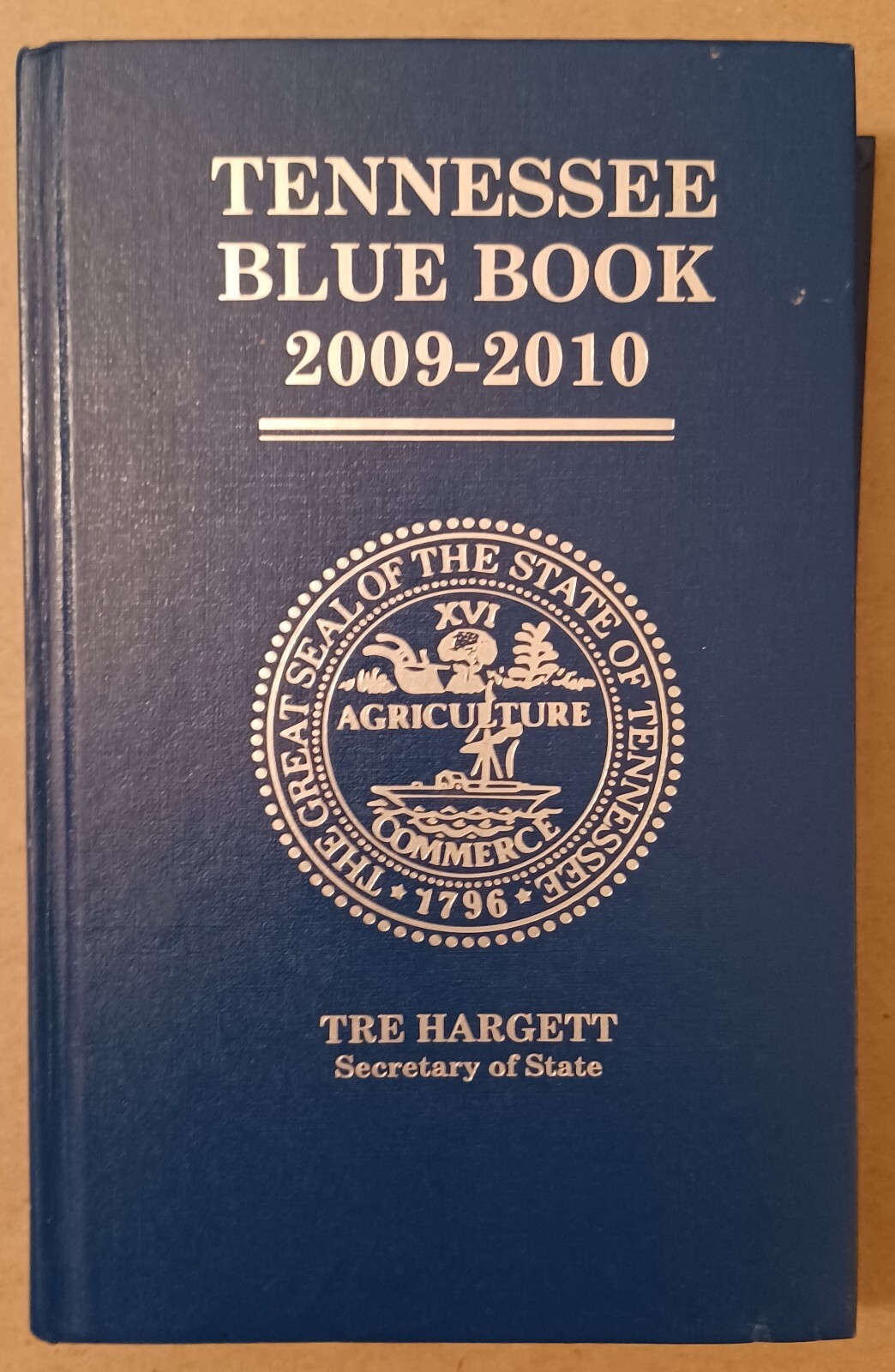 Tennessee Blue Book 2009-2010 signed by Senator Doug Overbey | eBay