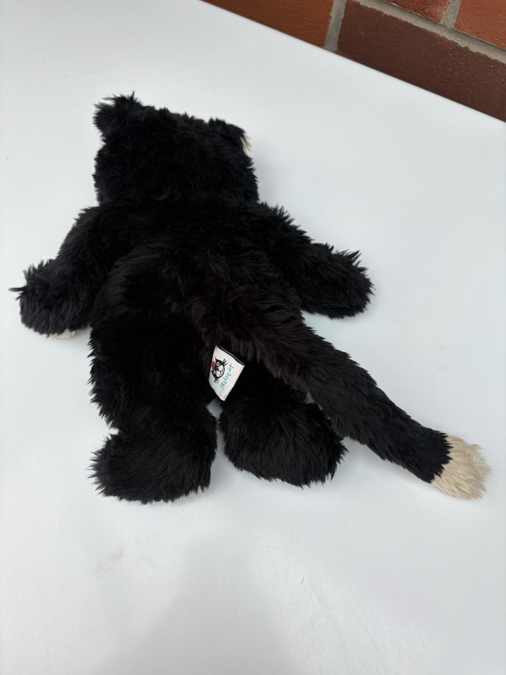 Jellycat Squidgy Black Cat - 1999, Retired | eBay UK