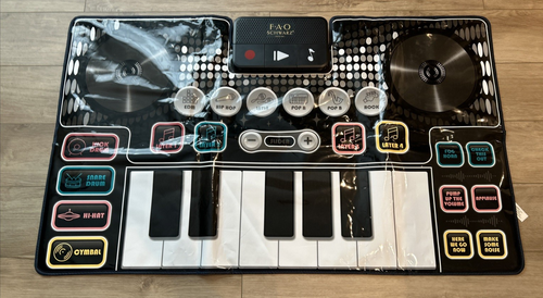 FAO Schwarz DJ Mixer & Keyboard Mat | eBay