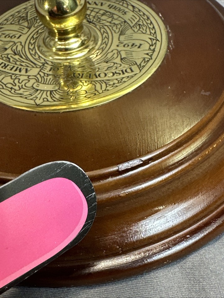 VTG Brass Compass the Discovery of America Commemorative 1492-1992 7.5 ...