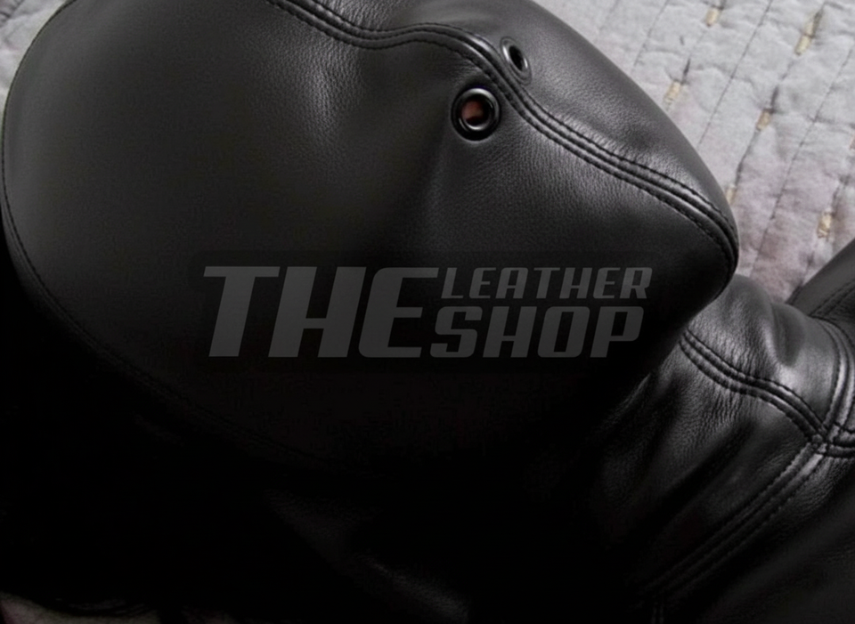 Cow Leather Bondage Sleeping Bag Bodysuit Black Custom Full Body ...