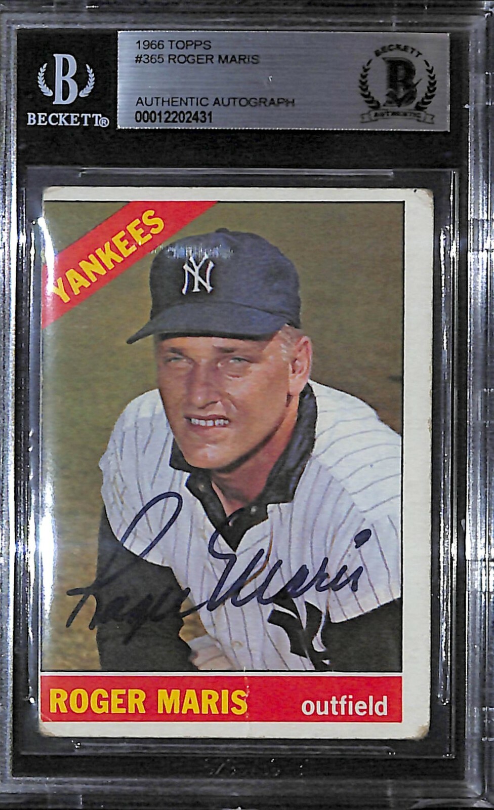 Roger Maris Baseball Card