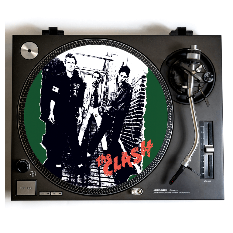 THE CLASH Turntable Slipmat for Vinyl Records 12" DJ Slip Mat punk rock ...