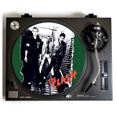 THE CLASH Turntable Slipmat for Vinyl Records 12" DJ Slip Mat punk rock ...