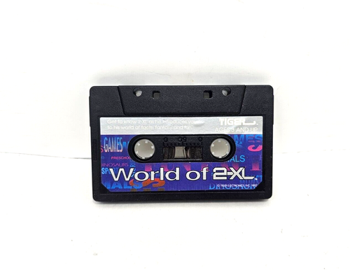 Vintage 1992 Tiger Electronics 2XL Talking Robot Cassette Tape "World ...