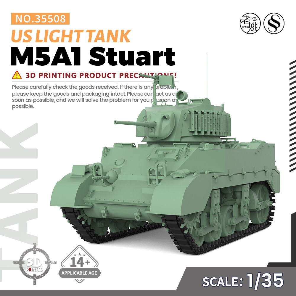 World Of Tanks M5 Stuart M5A1 "Stuart" Light Tank (Early Production)