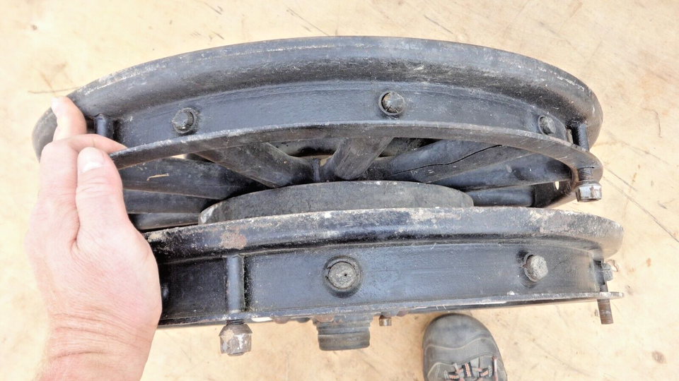 1926-1927 Ford Model T 21" Rear Wood Spoke Wheels Hubs Drums Original ...