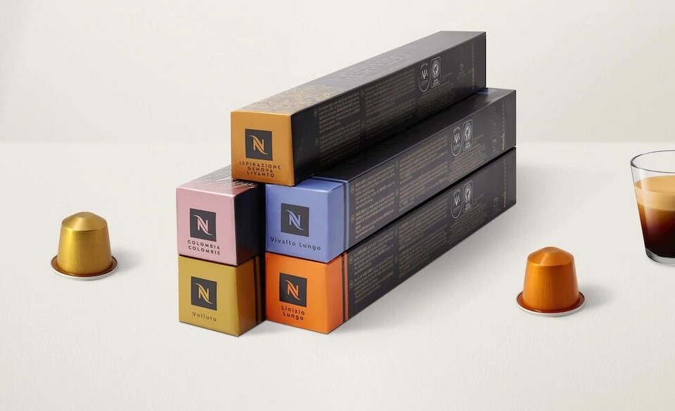 Coffee Nespresso Original Line Machine 50 Pods Espresso Drink ALL ...