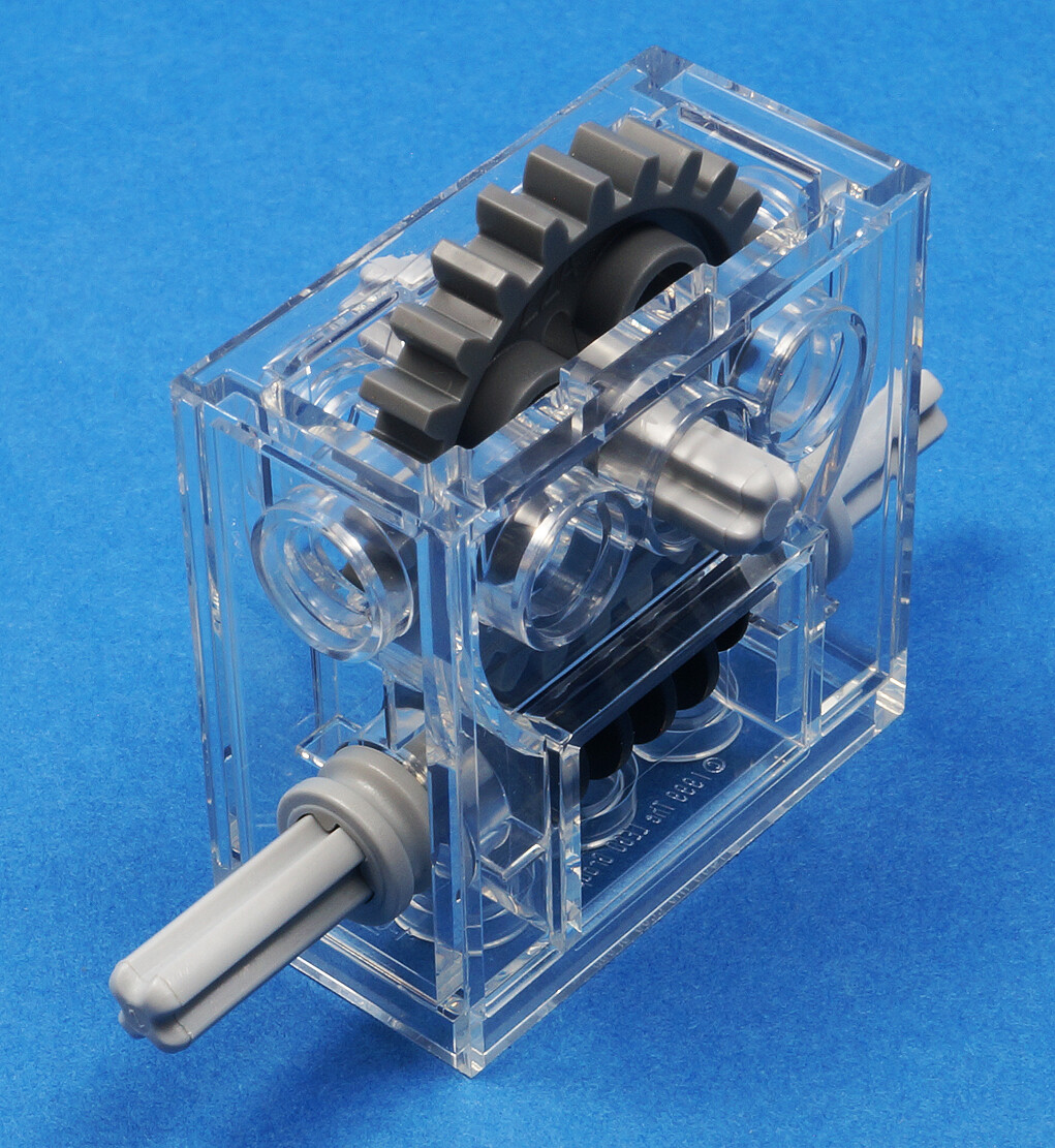 LEGO Technik - Getriebe komplett transparent 6588 32905 3648 4519 44294 ...