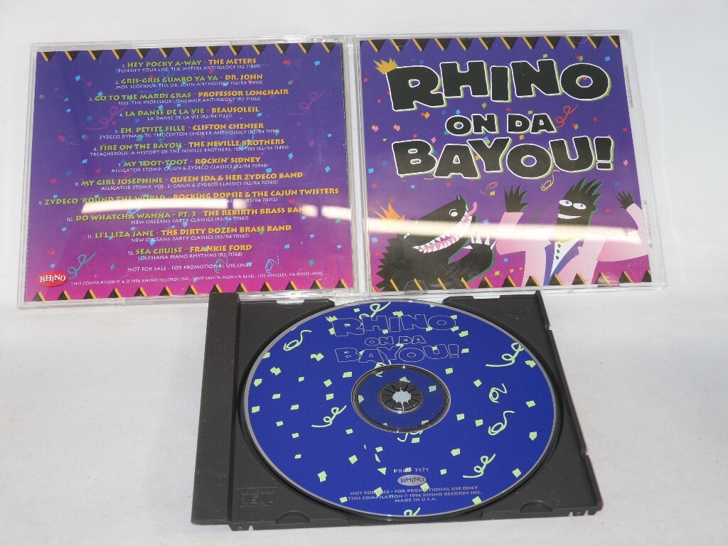 Various - Rhino on Da Bayou! Promotional ONLY CD - PRCD ** Free ...