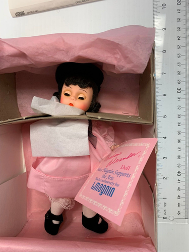 Madame Alexander MISS MAGNIN Supports The Arts Doll # 69S 8" - NIB ...