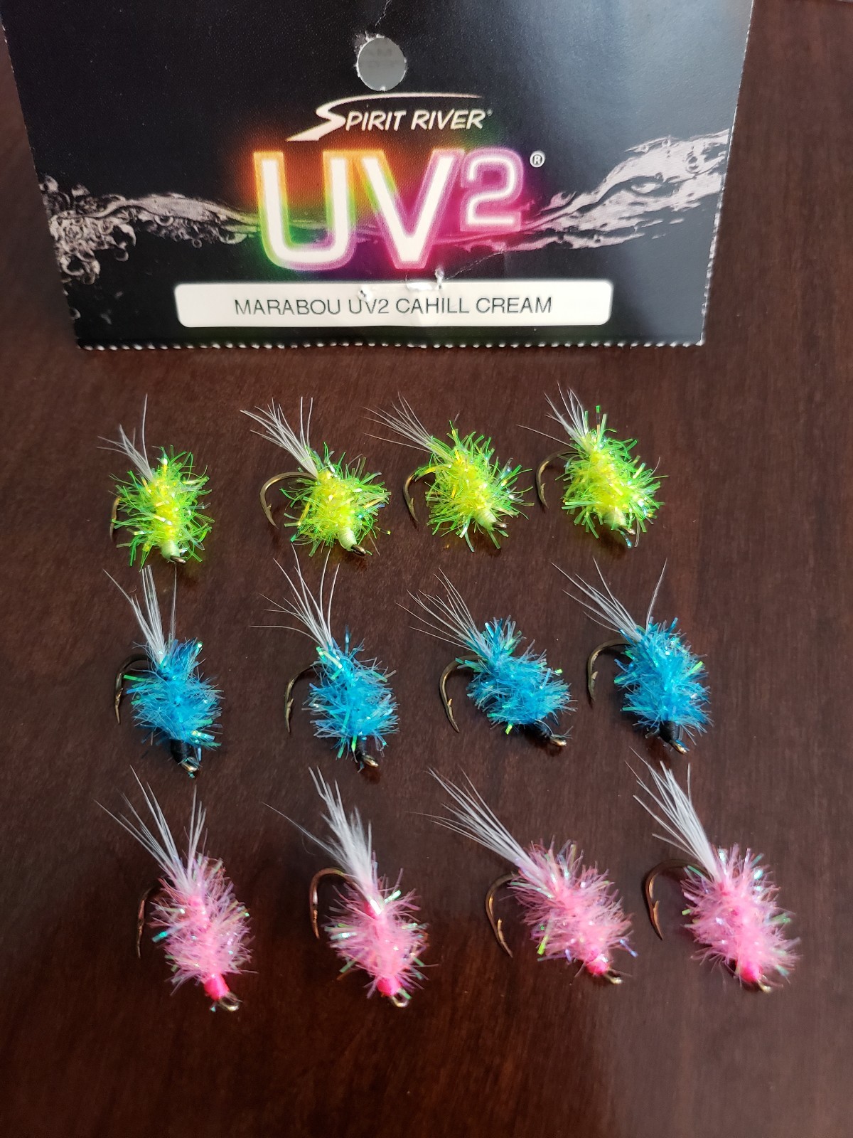 12, size 6 UV Estaz Egg Flies, Salmon Flies, Salmon River Flies ...