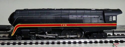 Lionel 746 Vintage O Norfolk and Western J Class 4-8-4 Steam Locomotive ...