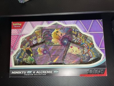 Pokémon TCG: Mimikyu ex & Alcremie ex Premium Collection Box | eBay