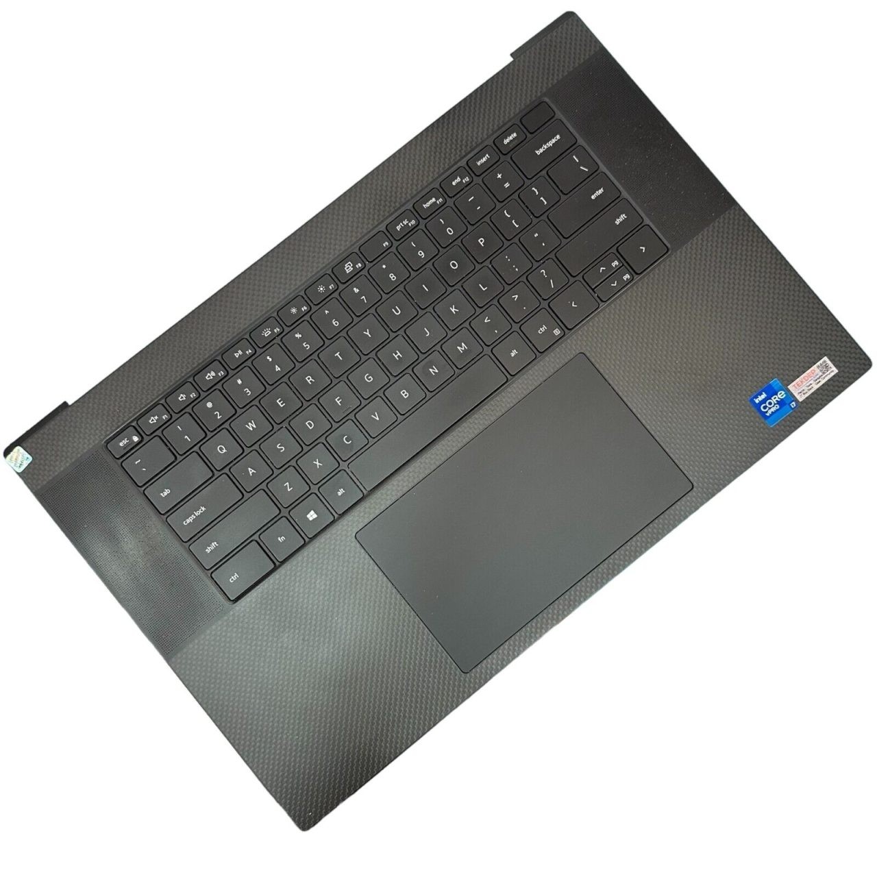 2021 Dell Precision 5760 15.6" P92F002 Top Case Keyboard Trackpad ...