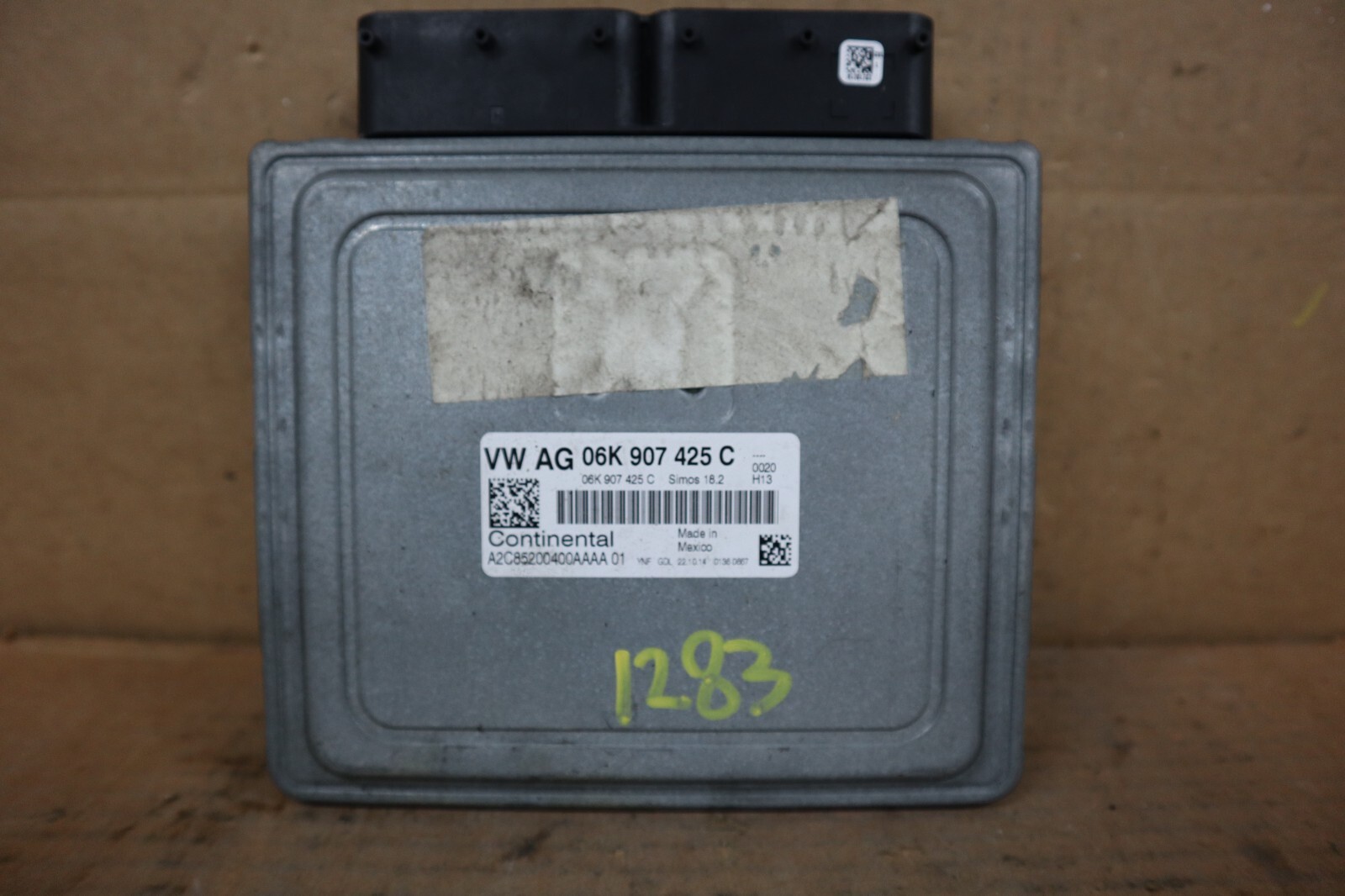 15 16 Volkswagen Beetle 1.8L Engine Control Computer Module ECM ECU ...