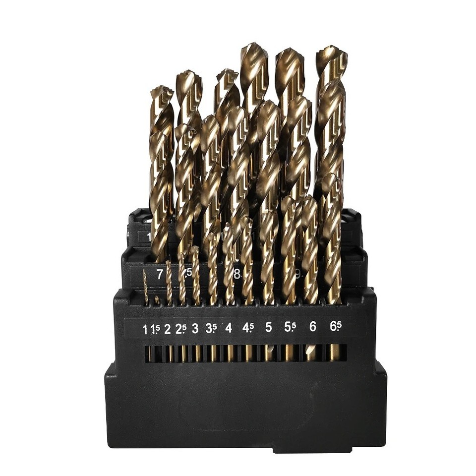 M42 8% High Cobalt Twist Drill Bits Set |For Stainless Steel Hard Metal ...