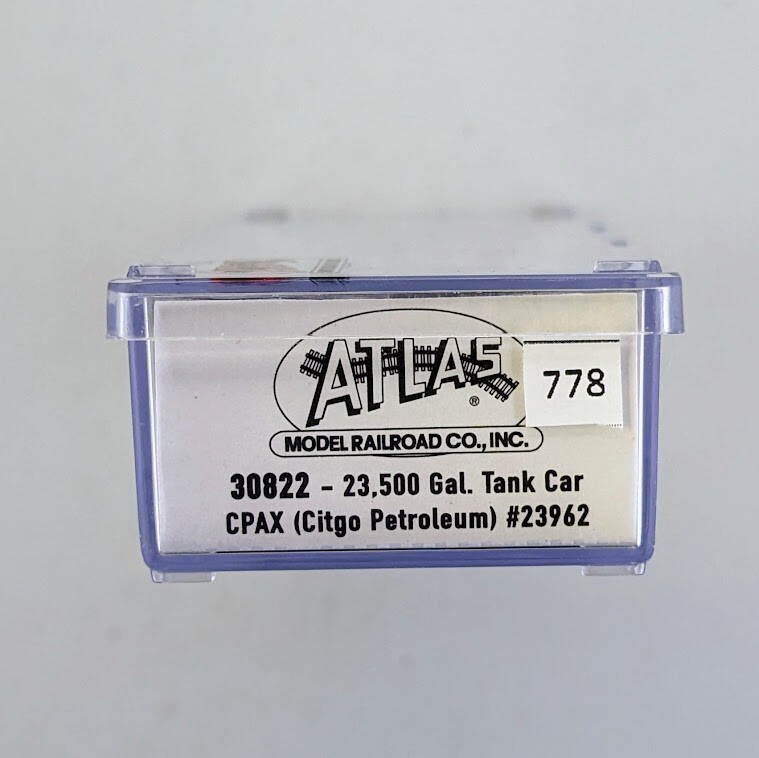 Atlas 3082x N Scale 23500 Gal Tank Car - CPAX (Citgo Petroleum) | eBay