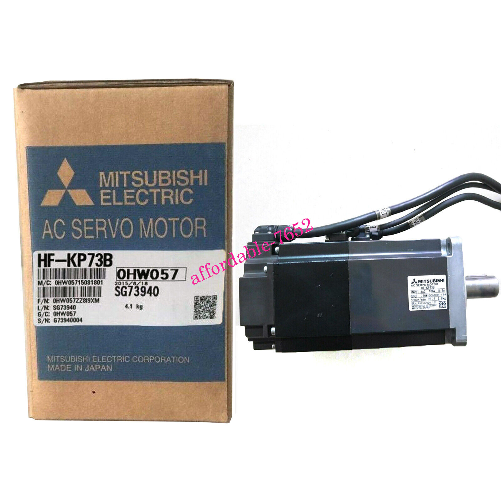 New In Box MITSUBISHI HF-KP73B Servo Motor FedEx or DHL 23785311| eBay