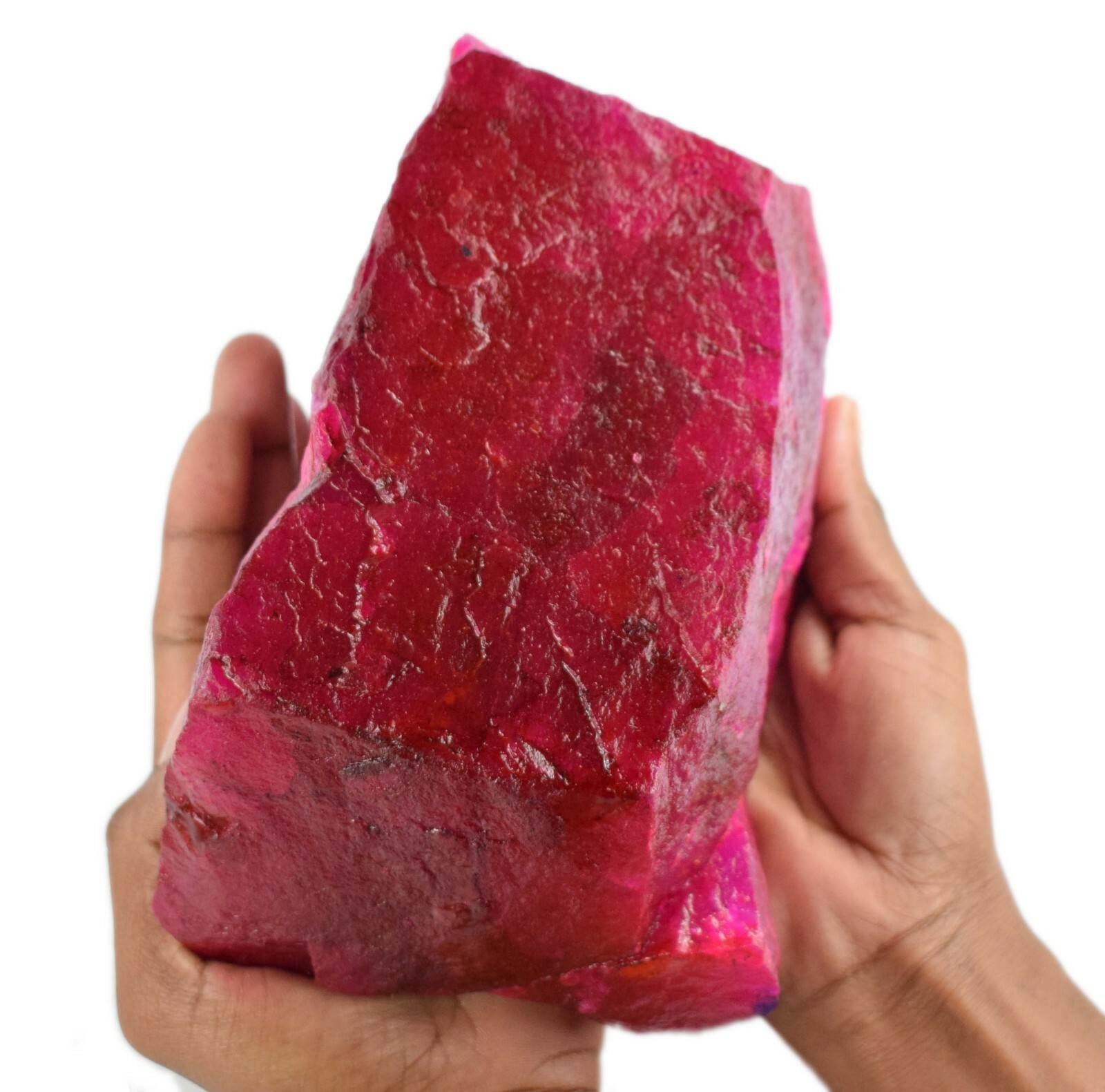 Natural African Red Ruby 15751 Ct Gemstone Rough Certified X1109 ...