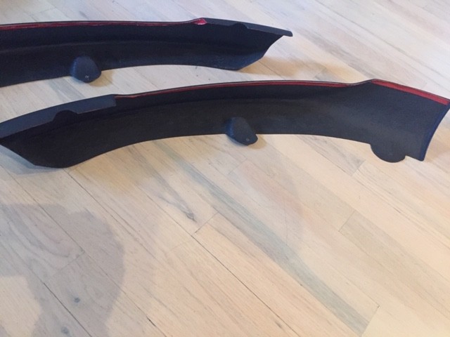 volvo S60 V60 R DESIGN front bumper winglets splitters spoiler 2014-18 ...