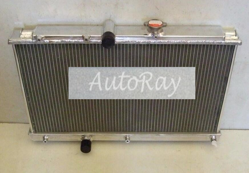 Aluminum Radiator for Toyota Corolla AE101 1.6 1.8 Manual 92 93 94 95 ...