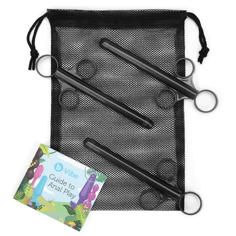 b-Vibe Lube Applicator 3 pck Set Lubricant Shooter Launcher Discreet ...