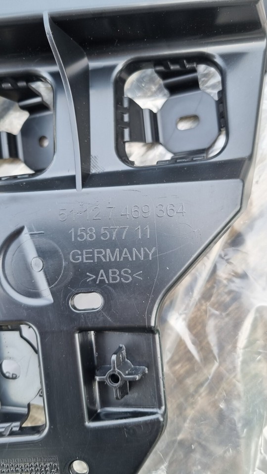 NEW BMW 3 G20 REAR RIGHT BUMPER BRACKET 51127469364 GENUINE 19-19NEW ...