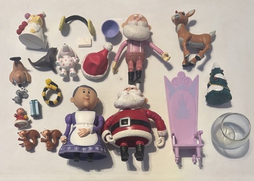 Rudolph the Red-Nosed Reindeer Lot - Santa Rudolph Mrs. Claus Loose ...