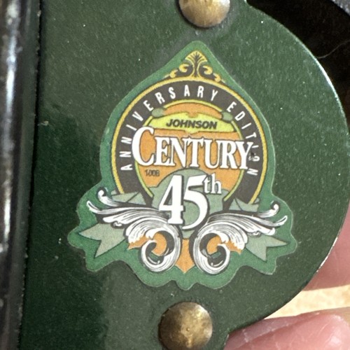 VINTAGE JOHNSON CENTURY MODEL 100B 45 th Anniversary REEL | eBay